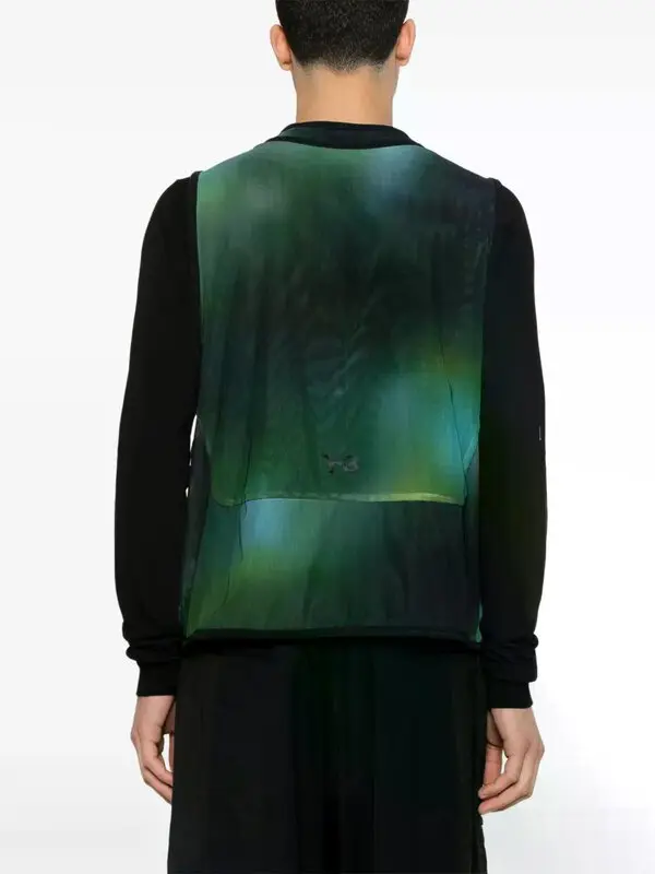 Y3 All-over Print Mesh Vest