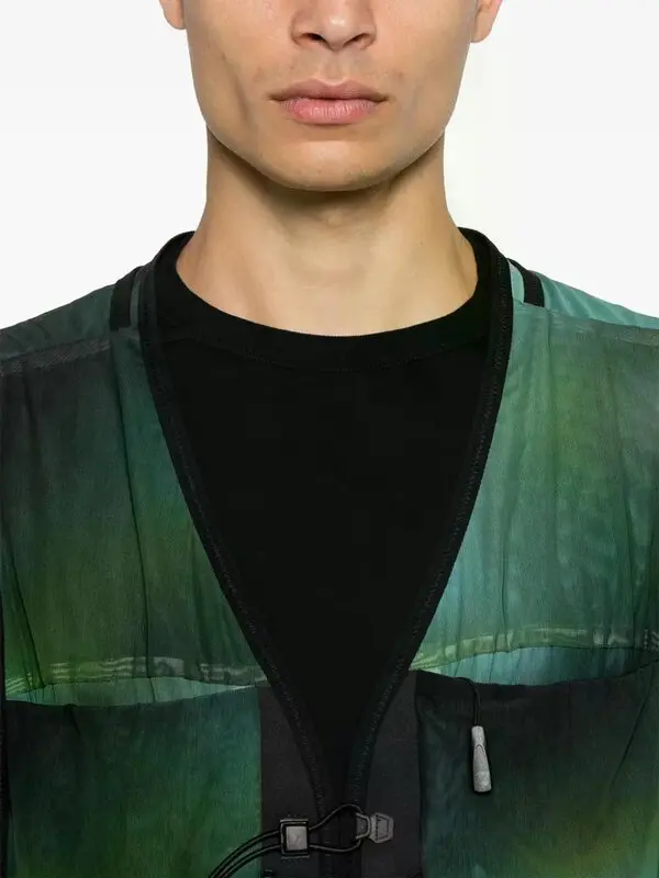 Y3 All-over Print Mesh Vest