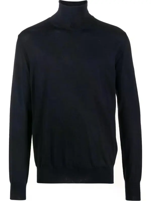 JIL SANDER Roll-neck Merino Wool Jumper