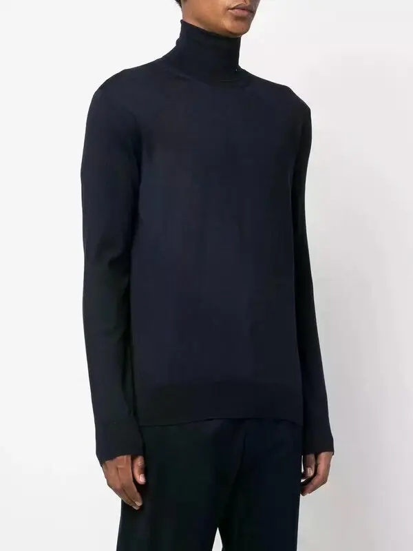 JIL SANDER Roll-neck Merino Wool Jumper