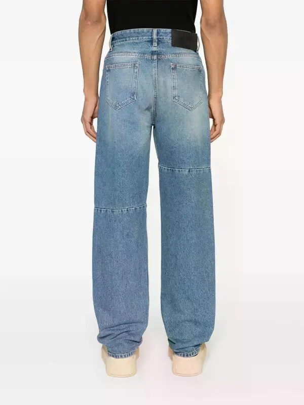 MAISON MARGIELA Panelled Tapered-leg Jeans