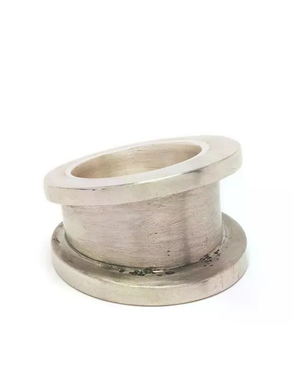 PARTS OF FOUR Chasm V2 Wide Ring - Silver