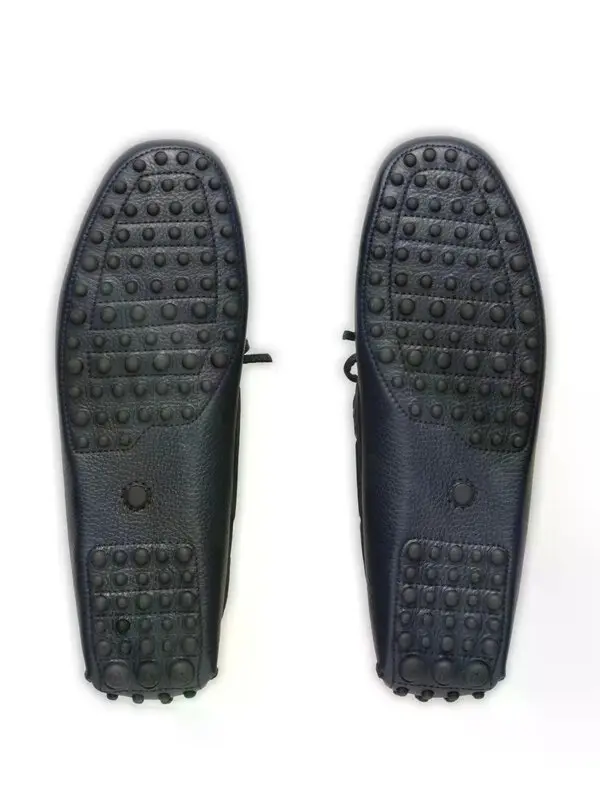 Car Shoe Grained-leather Driving Shoes