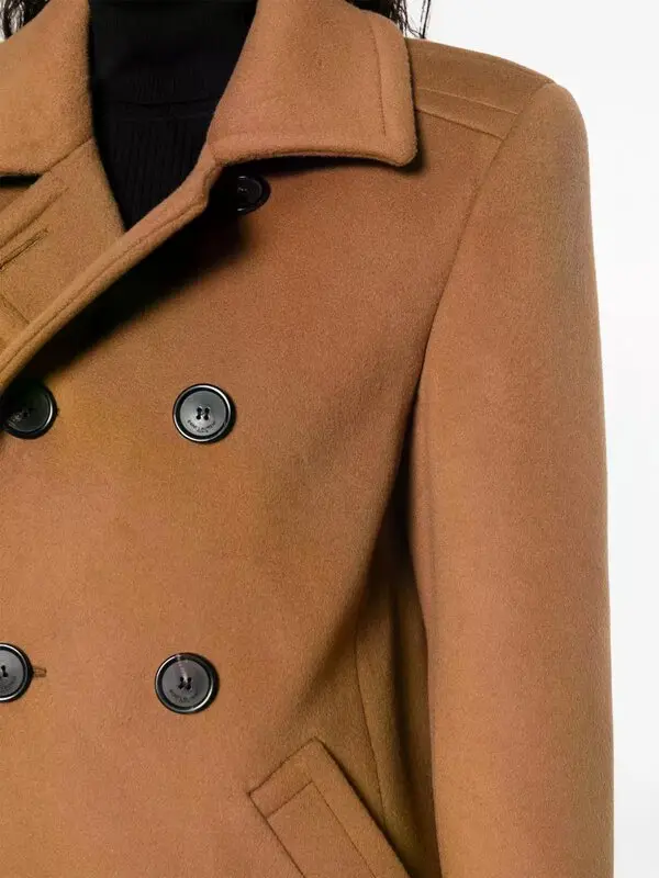 Saint Laurent Double-breasted Wool Coat