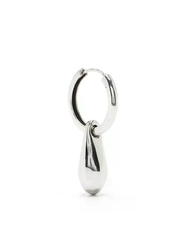 PARTS OF FOUR Sterling Drop Single Earring - Silver