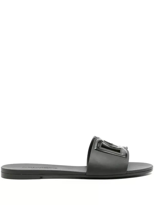 Dolce & Gabbana Logo Embossed Slides