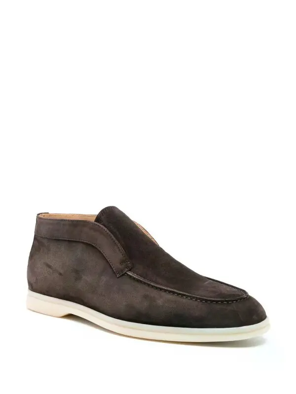 SCAROSSO Leonardo Ankle Boots - Brown