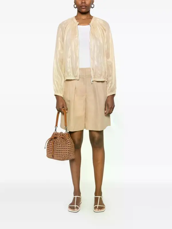Peserico Tailored Pleated Shorts