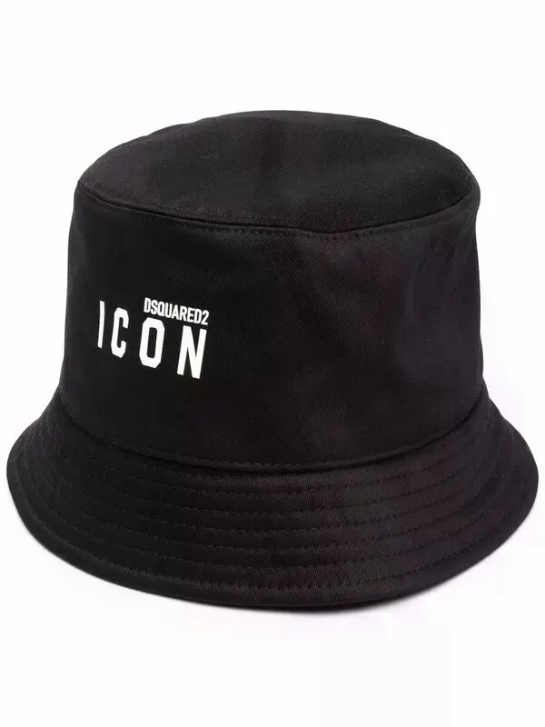 Dsquared2 Logo-print Bucket Hat - Black