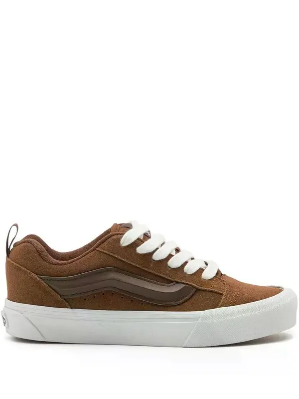 VANS Knu Skool Suede Sneakers - Brown