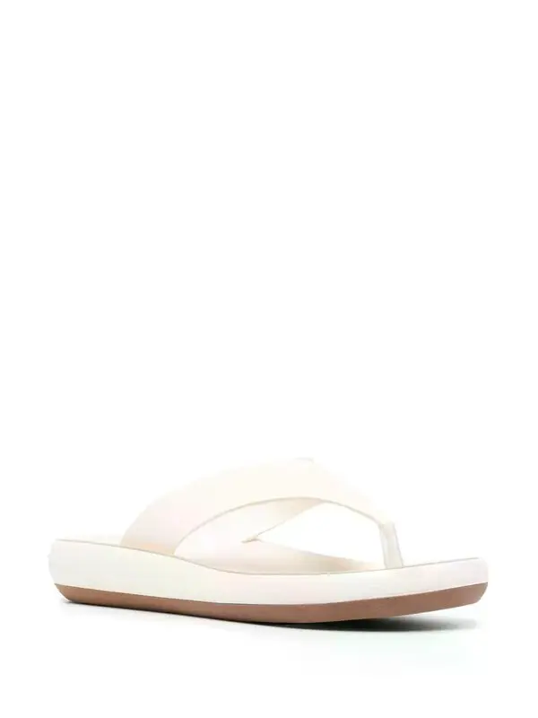 ANCIENT GREEK SANDALS Charys Comfort Flip Flops - Neutrals