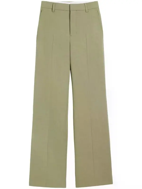 AMI Paris High-waisted Flared Trousers