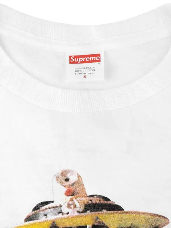 Supreme X Rammellzee Graphic-print T-shirt - White