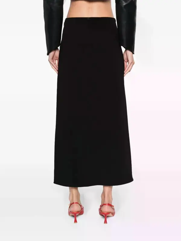 COURREGES Ellipse Tailored Maxi Skirt