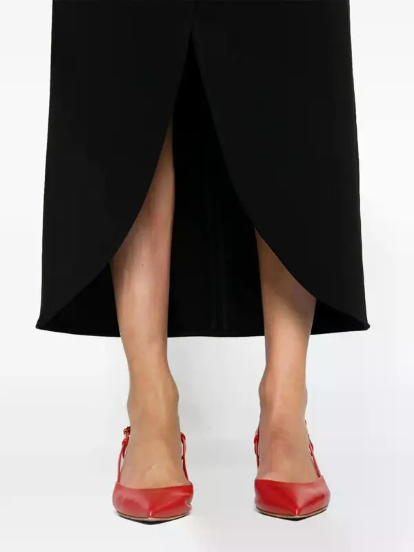COURREGES Ellipse Tailored Maxi Skirt