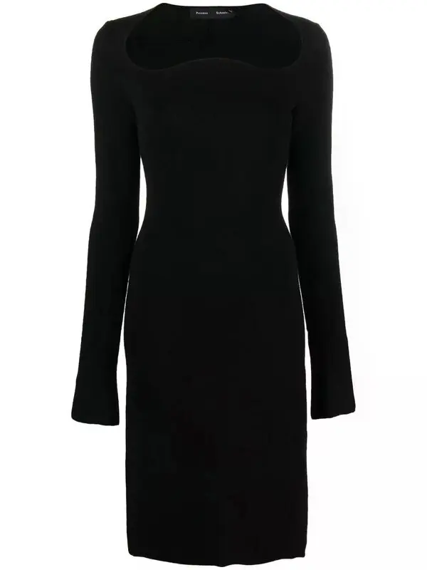 Proenza Schouler Textured Knit Dress