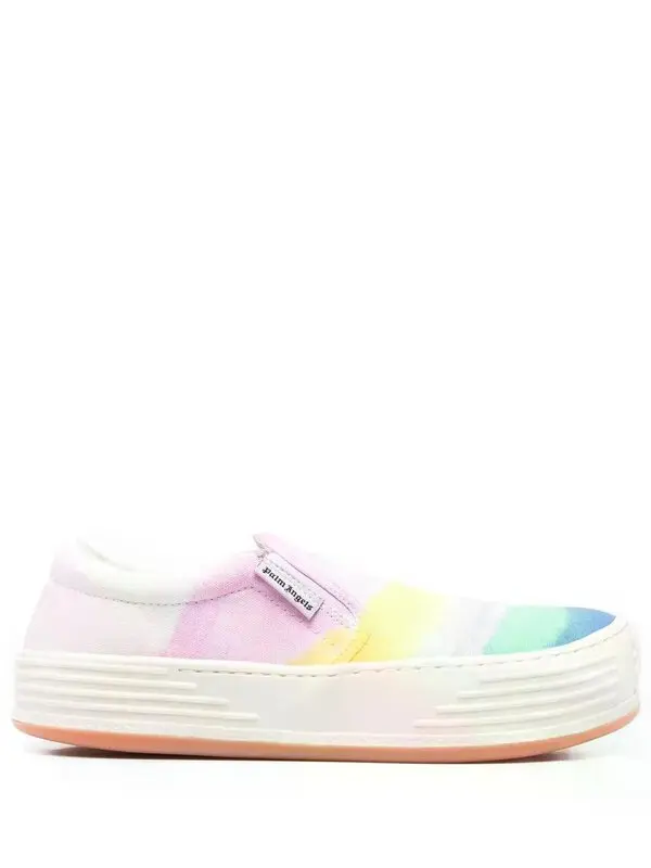 Palm Angels Snow Slip-on Sneakers With Platform Sole