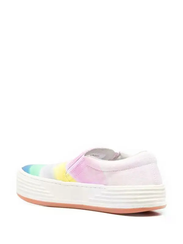 Palm Angels Snow Slip-on Sneakers With Platform Sole