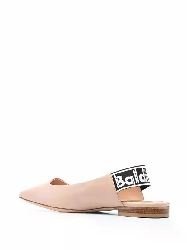 BALDININI Slingback Pointed Ballerinas