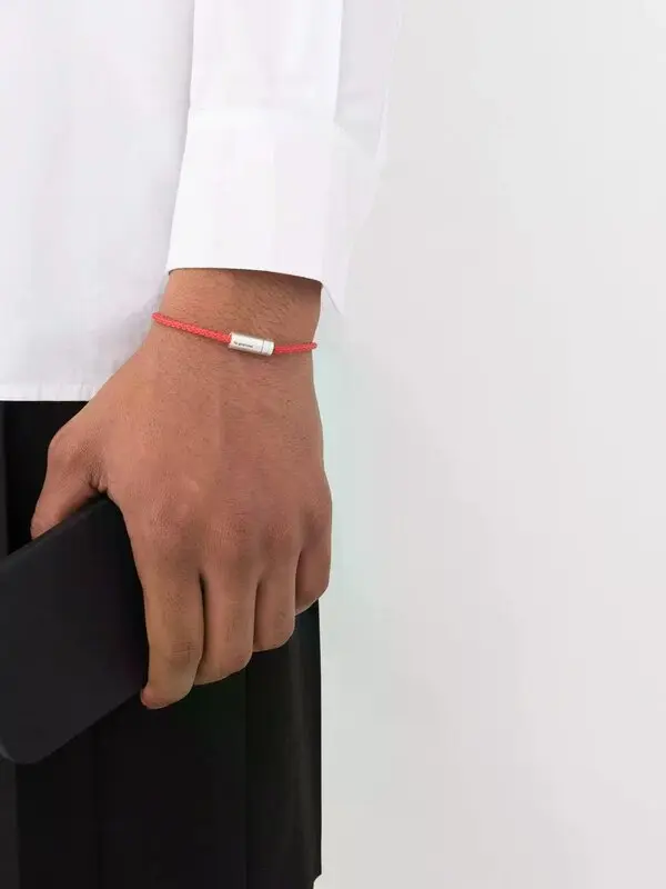Le Gramme Engraved-logo Nato Bracelet