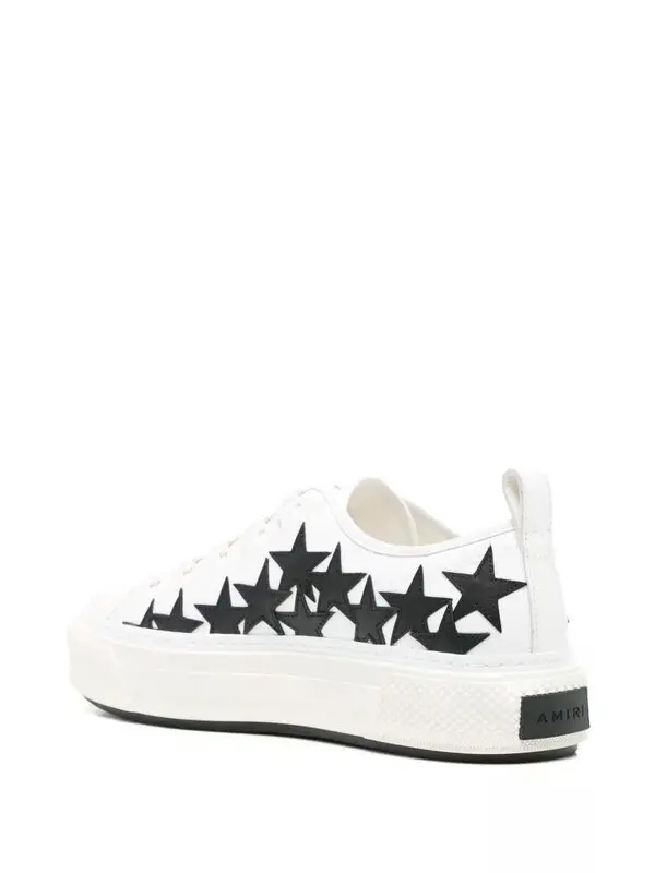 Amiri Star Appliqué Low Top Sneakers