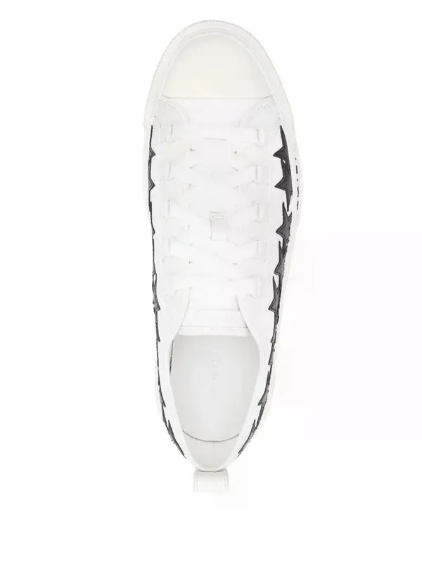Amiri Star Appliqué Low Top Sneakers