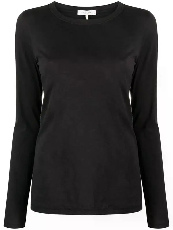 Rag & Bone Long-sleeve T-shirt - Black