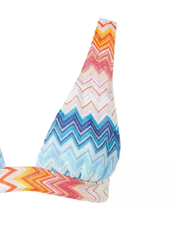Missoni Zigzag-knit Bikini Set - White