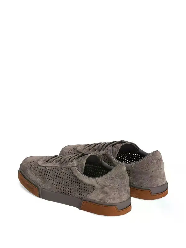 Dolce & Gabbana Suede Lace-up Sneakers