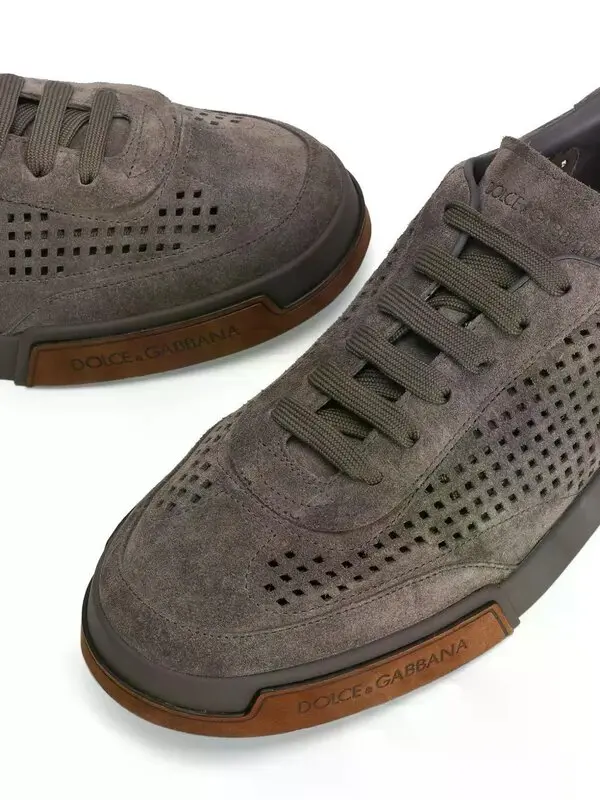 Dolce & Gabbana Suede Lace-up Sneakers