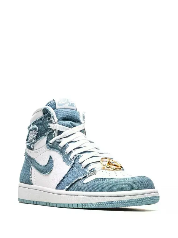 JORDAN Air 1 High-top Sneakers - Blue