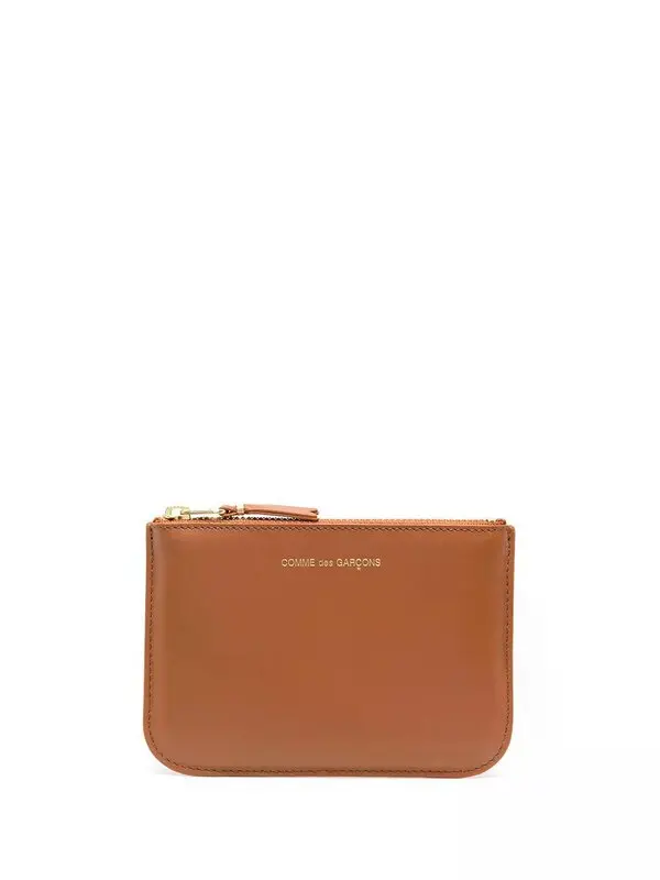 Comme Des Garçons Ruby Eye Zipped Wallet - Brown