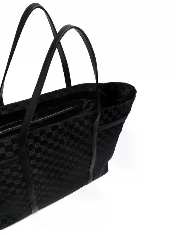 MISBHV Jacquard-monogram Tote Bag