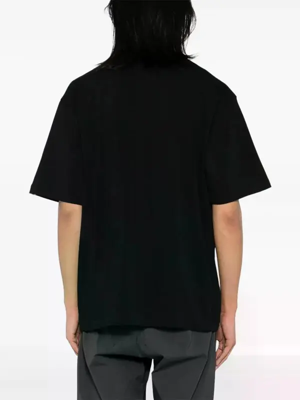 A BATHING APE Sta Houndstooth College Tee