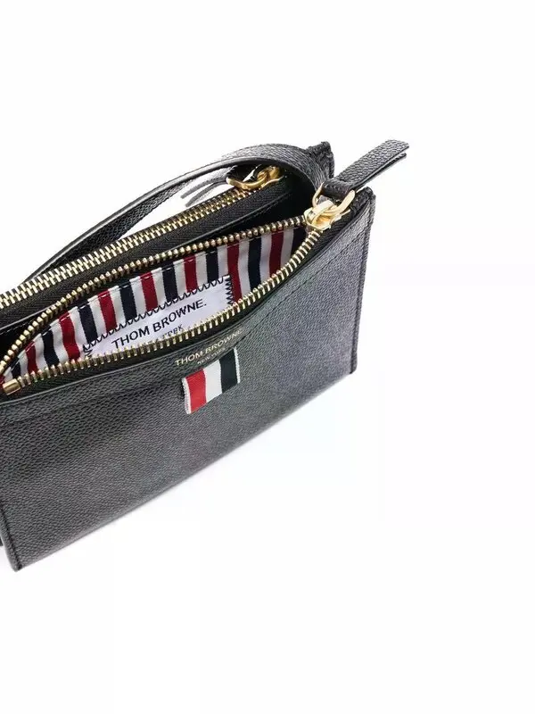 Thom Browne Rwb Tab Crossbody Bag