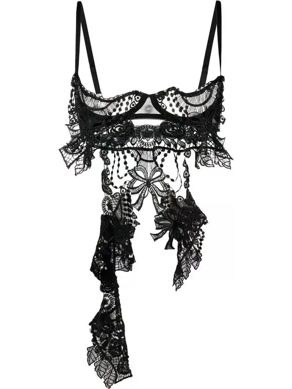BELLE ET BON BON Bisoux Lace Body - Black