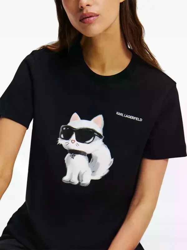 Karl Lagerfeld Ikon Choupette T-shirt