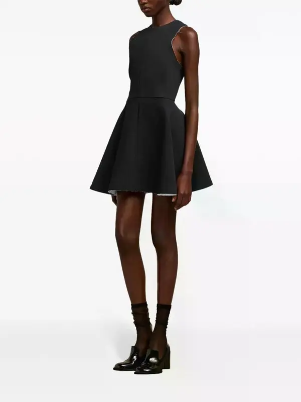 AMI Paris Sleeveless Virgin Wool Minidress