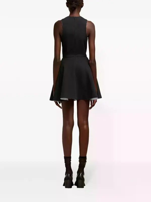 AMI Paris Sleeveless Virgin Wool Minidress