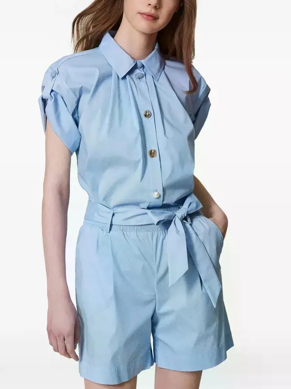 TWINSET Pleat-detail Shorts