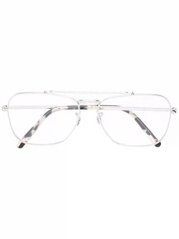 Ray-ban Tortoiseshell Effect Tip Glasses