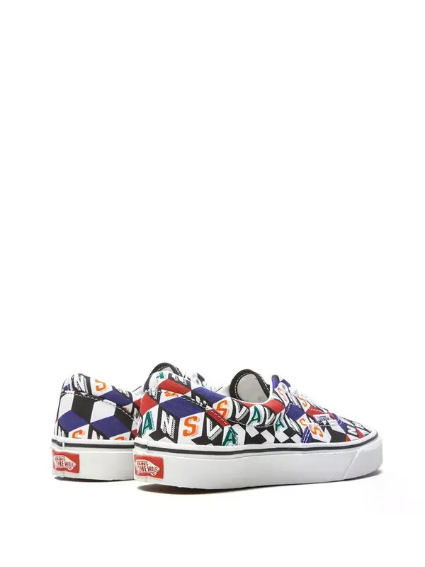 VANS Era Checker Cube Sneakers - Black