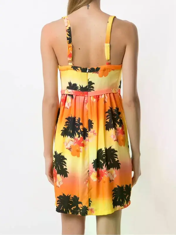 AMIR SLAMA Printed Dress