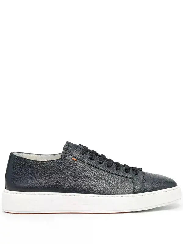 Santoni Logo Low-top Sneakers