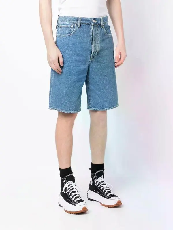Kenzo Straight-leg Denim Shorts