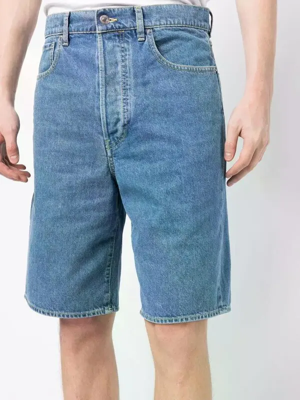 Kenzo Straight-leg Denim Shorts