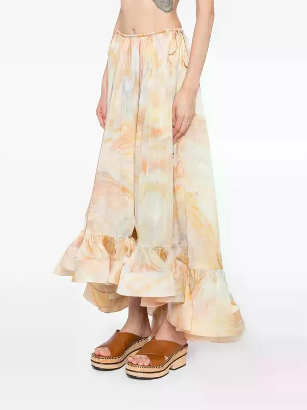 Zimmermann Flounce Maxi Skirt