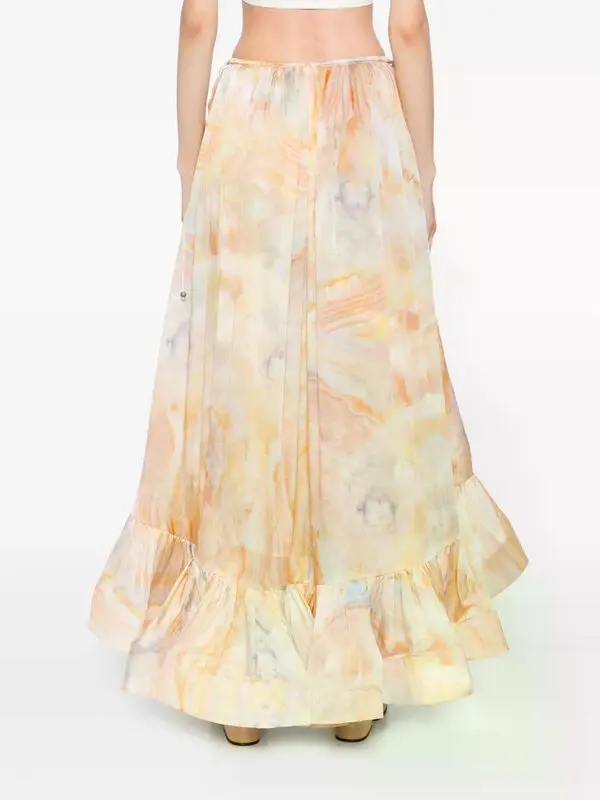 Zimmermann Flounce Maxi Skirt