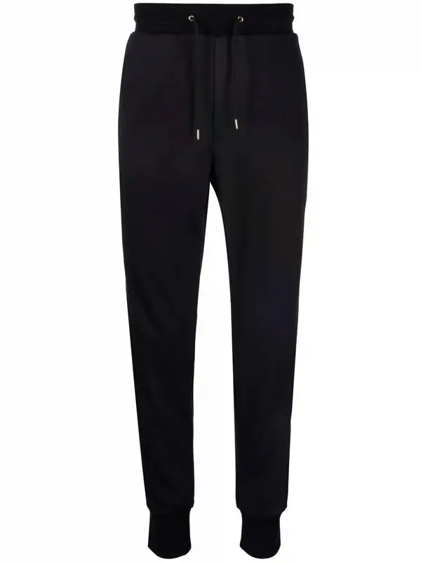 Paul Smith Side-stripe Tapered Track Pants - Blue