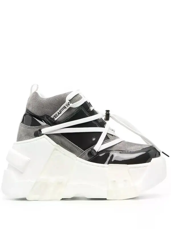 Swear London Amazon Platform Boots - Grey